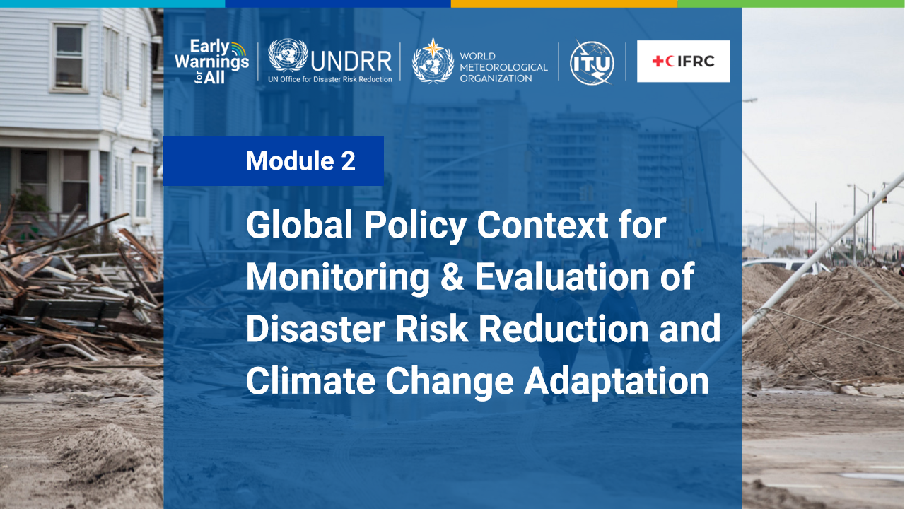 Monitoring & Evaluation of Early Warnings for All | UNITAR