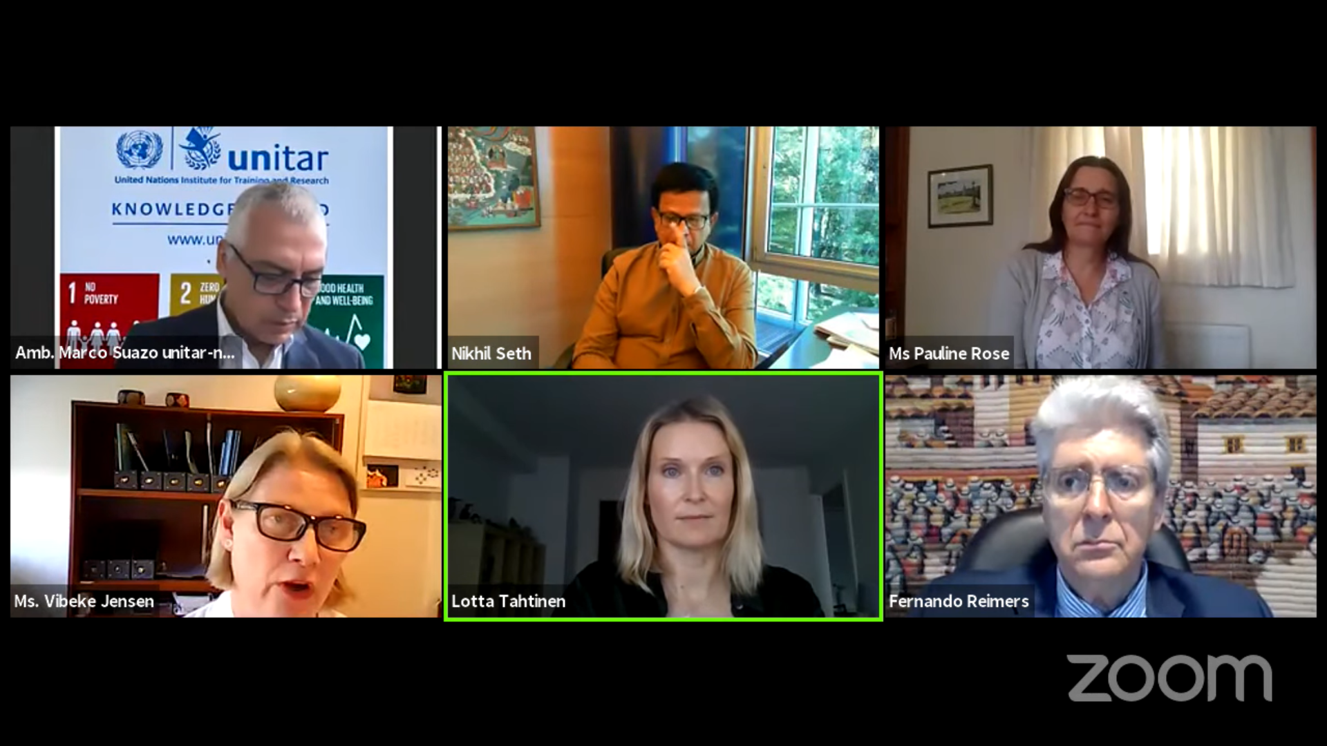 UNITAR opens the SDG Learning, Training and Practice " SDG ...