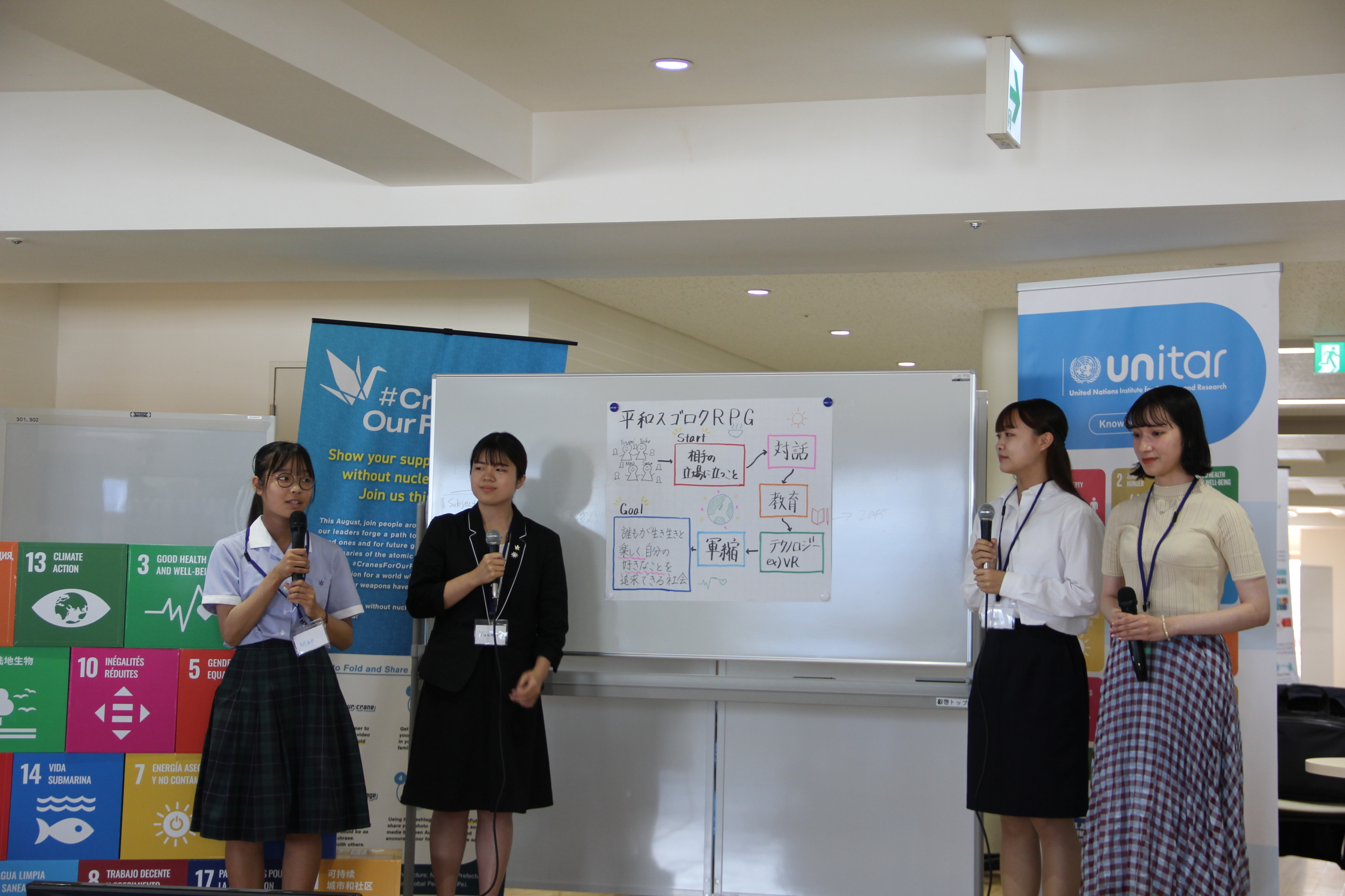 UNITAR Conducts "'PEACE & XX’ – Nuclear Disarmament and Sustainable ...