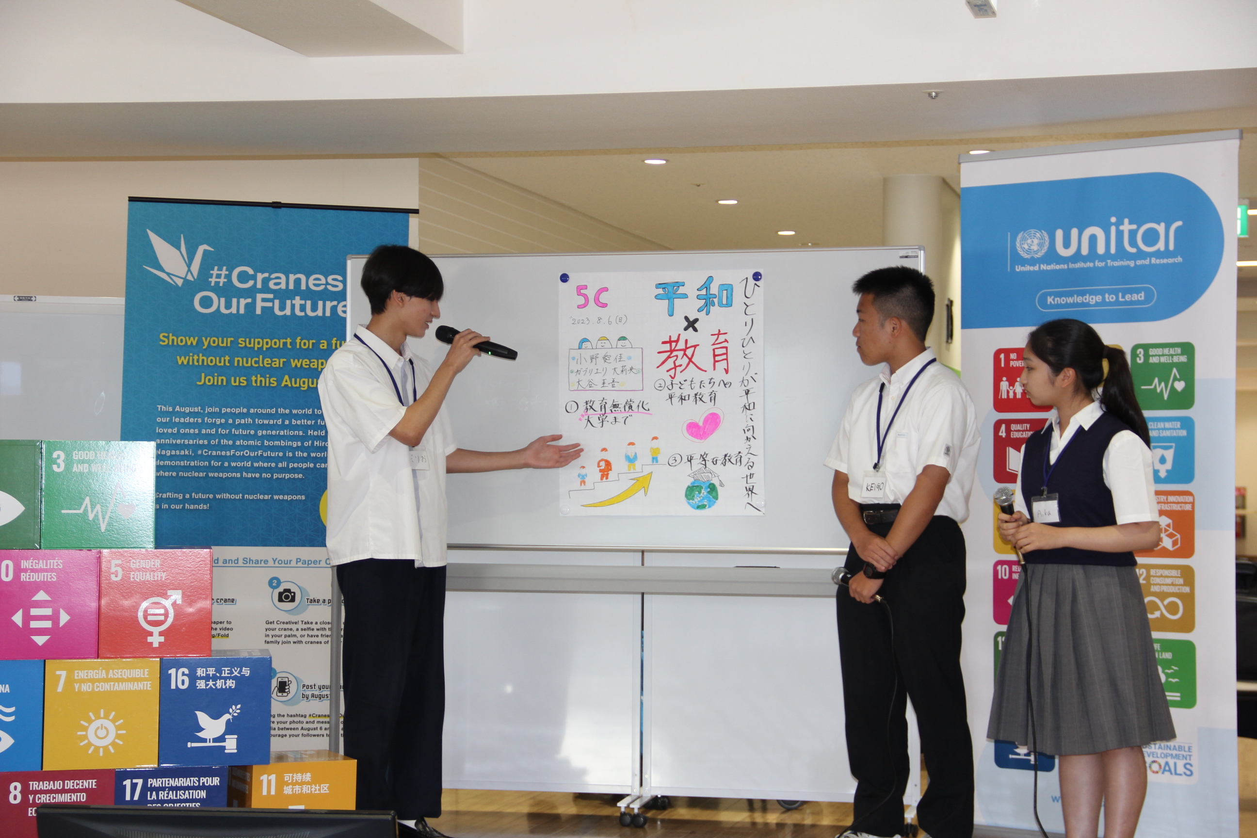 UNITAR Conducts "'PEACE & XX’ – Nuclear Disarmament and Sustainable ...