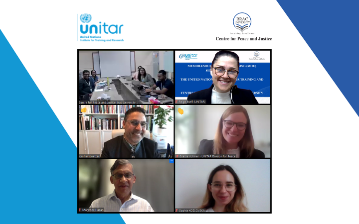 UNITAR Signs a Memorandum of Understanding with the Centre for Peace ...