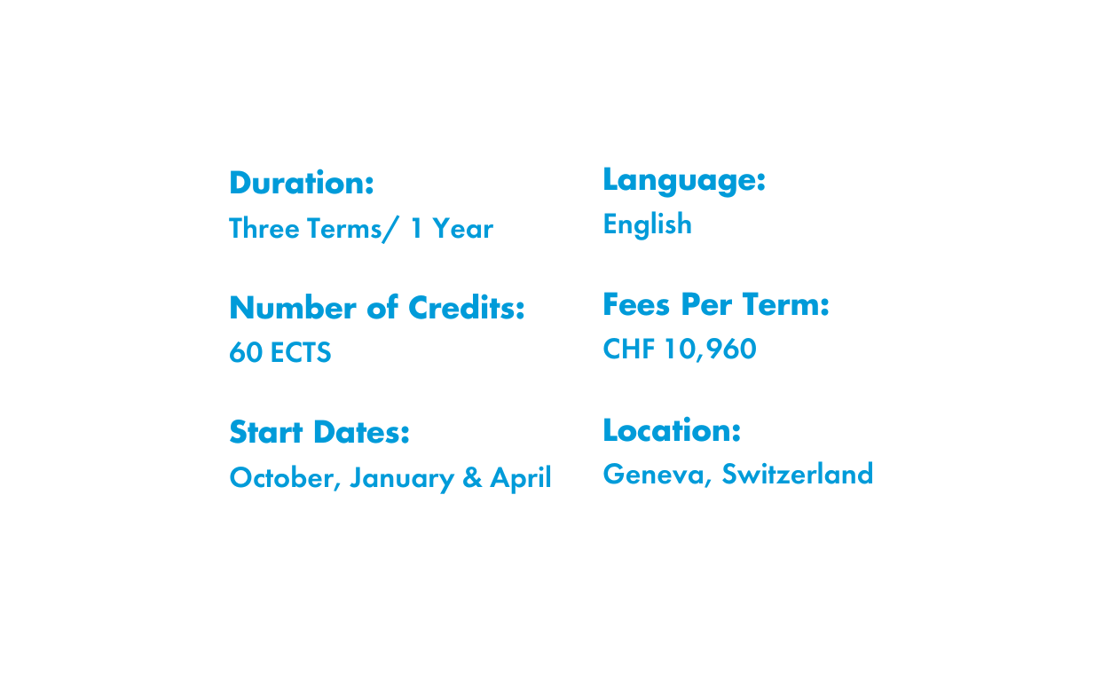 Master in Digital International Relations & Diplomacy | UNITAR