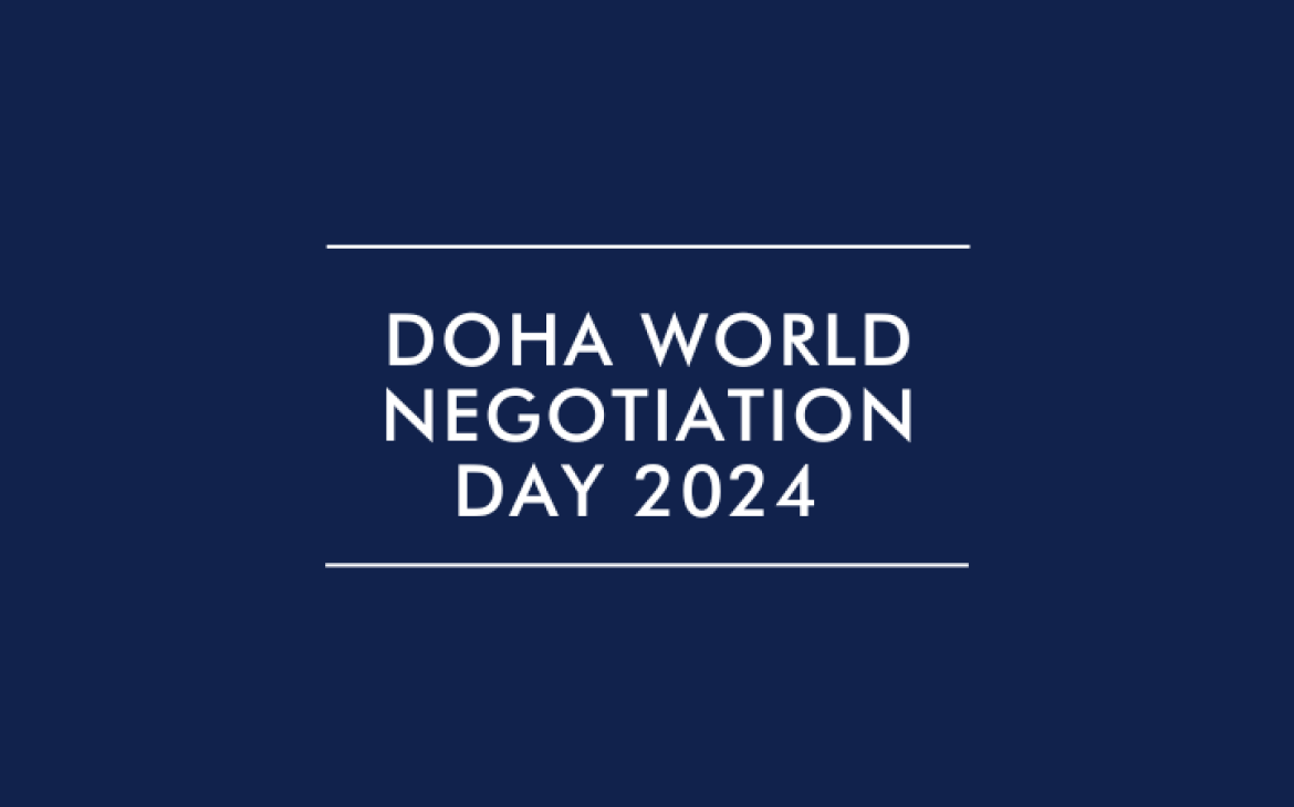 Doha World Negotiation Day 2024 | UNITAR