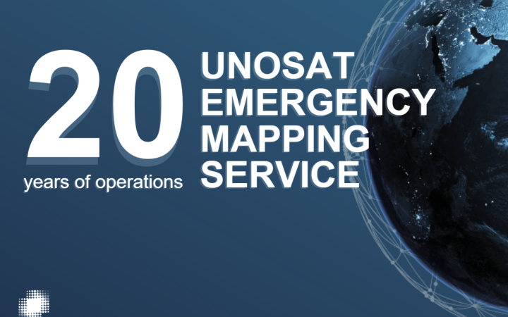 UNOSAT Emergency Mapping Services 20-Year Journey: Pioneering for ...